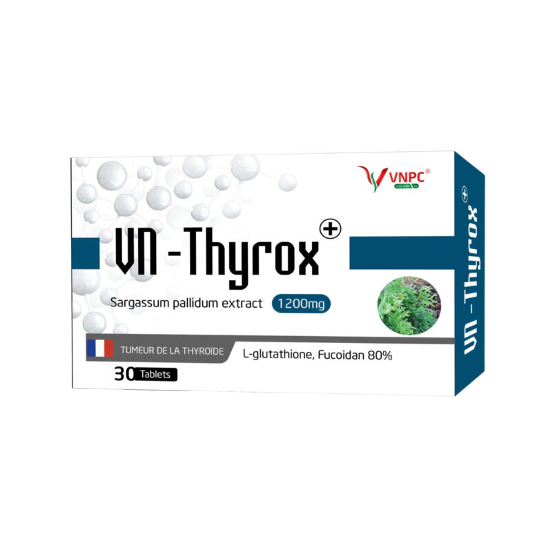 VN-Thyrox VNPC - Thức Phẩm Bảo Vệ Sức Khỏe - 30 Viên